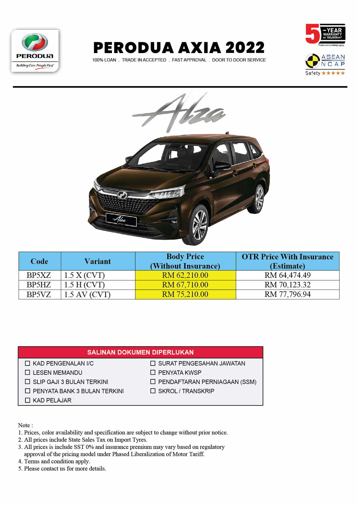 Harga Alza Baru 2022 Promosi Terbaru - Perodua Malaysia